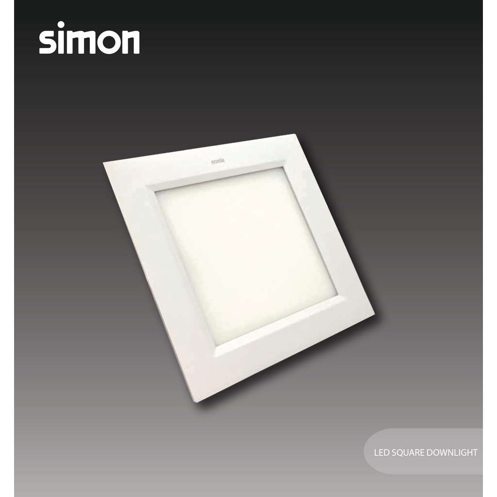 Simon - Square LED Downlight | Shopee Malaysia