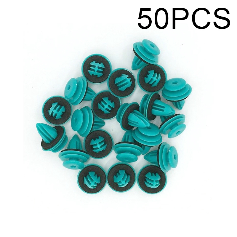 50Pcs Door Panel Clips With Seal Ring For Toyota fortuner yaris vios ...