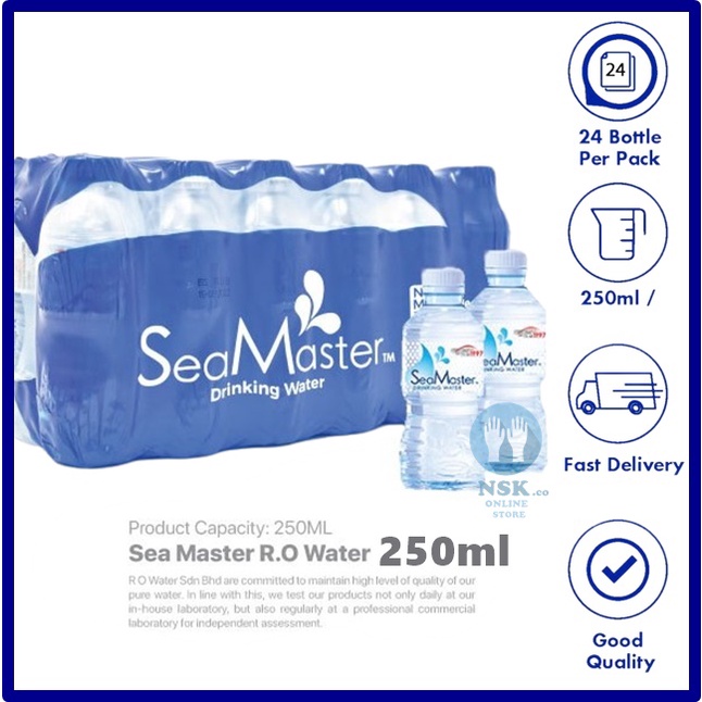 SeaMaster Drinking Water 250ML x 24 Bottles (Maximum : 2 Quantities ...