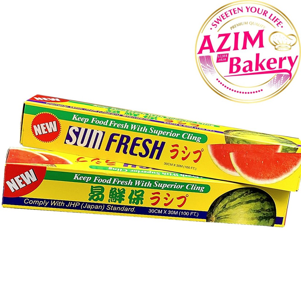 Sunfresh Wrap Film (30cm X 30cm) | Wrapping Film | Food Wrapping ...