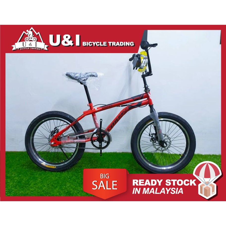 BASIKAL BMX CORESS 20 INCI BICYCLE BMX (Bicycle BMX 20 inch) | Shopee ...