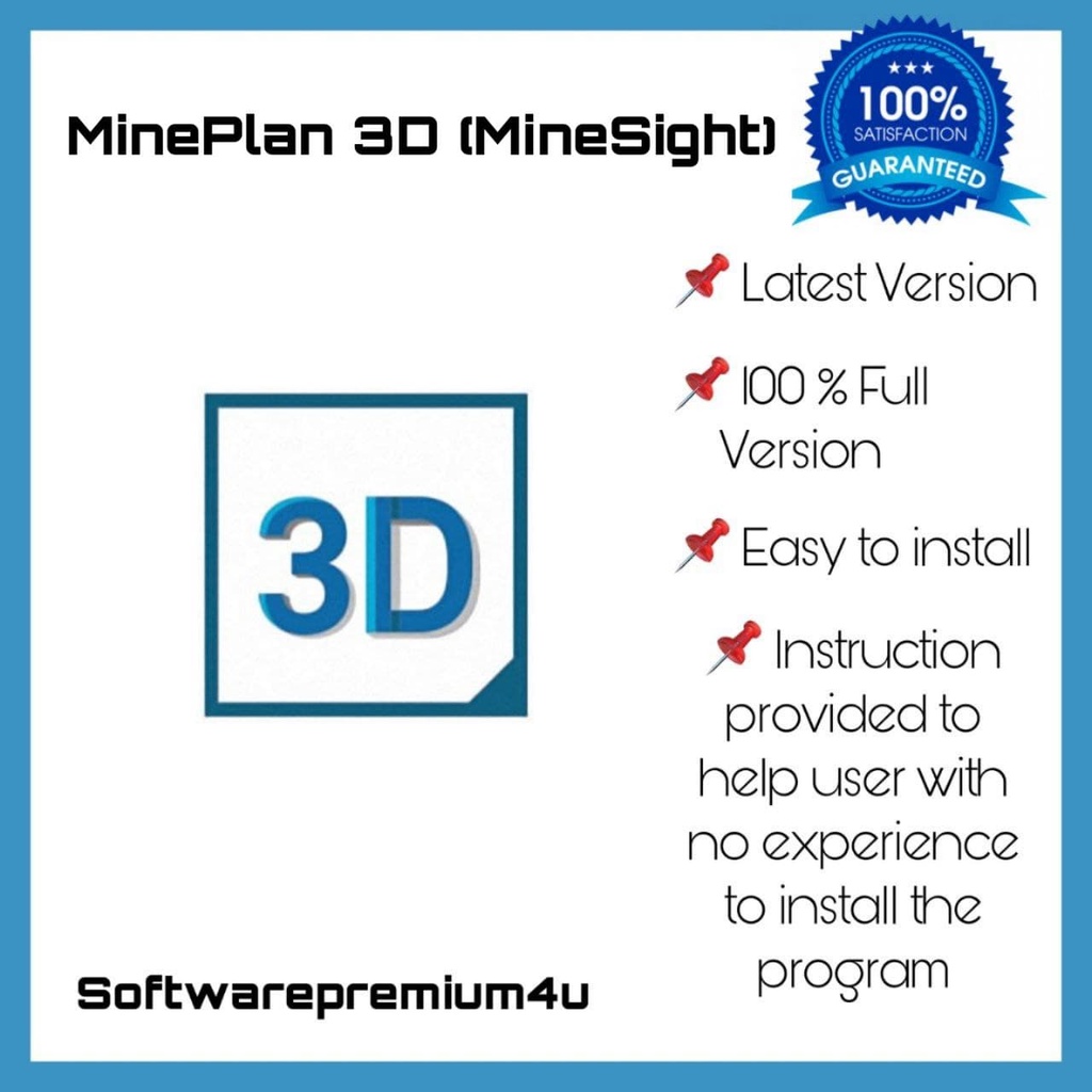 Hexagon MinePlan 3D (MineSight) 2019 🔥【Full Version】🔥 | Shopee Malaysia