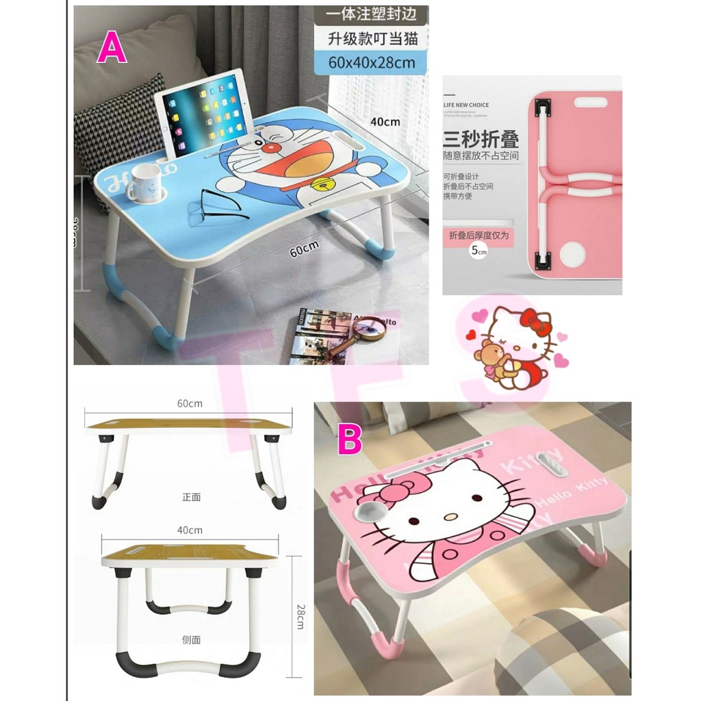 Hello Kitty Doraemon Folding Study Table Or Laptop | Shopee Malaysia
