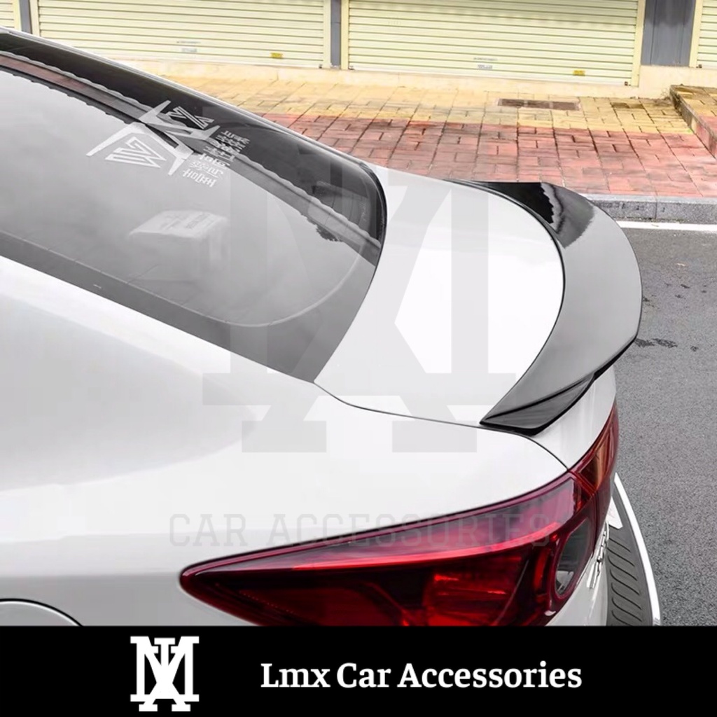 Mazda 6 (2014-2022) Rear Spoiler Garnish Rear Wing Spoiler Carbon Fiber ...