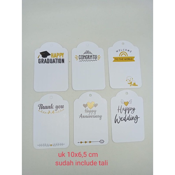 Hang tag Birthday wedding graduation/Greeting card newborn/greetings ...