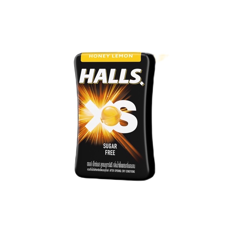 Halls XS Sugar Free Candy 23s [Mentholyptus / Honey Lemon/ Blueberry ...