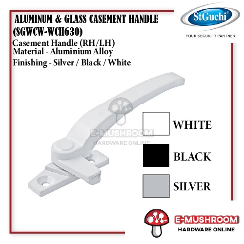 St Guchi SGWCW-WCH630 Window Casement Handle Lock | Window Handle Lock ...