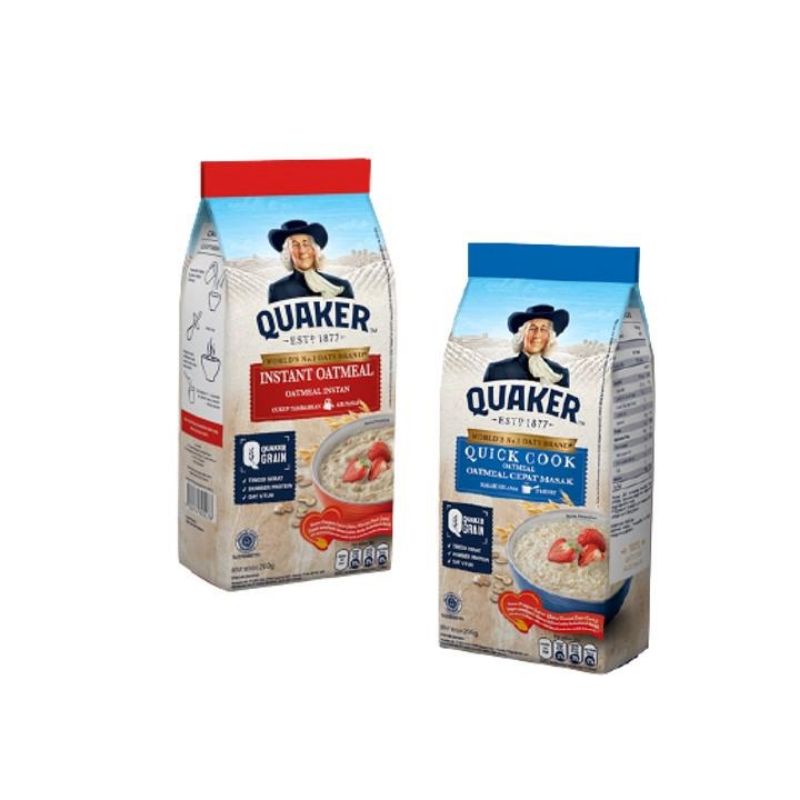 Quaker Instant Oatmeal Quaker 200gr Quaker Oatmeal 200gr Quaker Quick ...