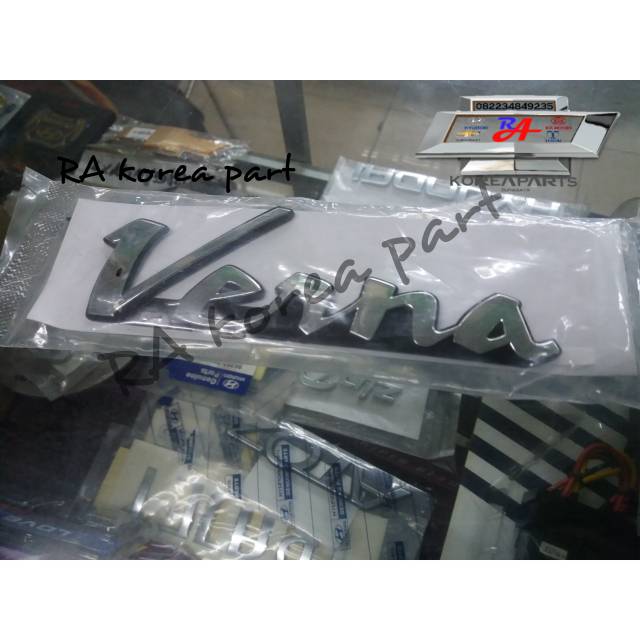 Original Hyundai Verna writing Emblem | Shopee Malaysia