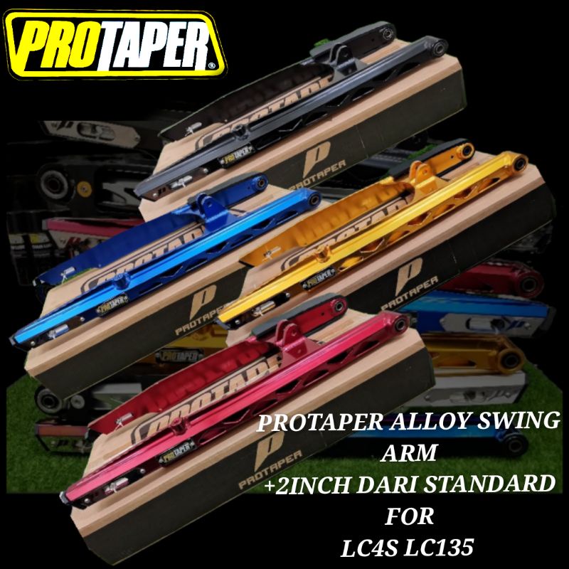 LC135 LC4S SWING ARM PROTAPER WITH RUBBER +2 INCH DARI STANDARD ...