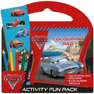 Disney Pixar Cars 2: Activity Fun Pack | Shopee Malaysia