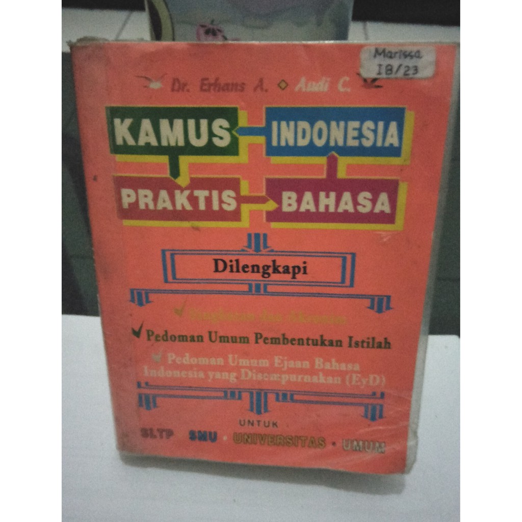 English-indonesian Dictionary Equipped With Acronyms And Abbreviations ...