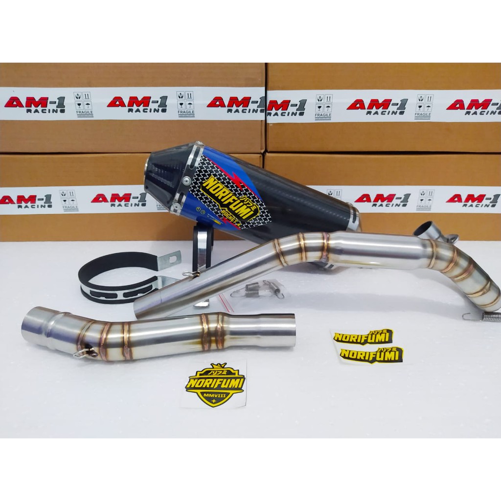 HITAM Exhaust Racing Ksr 110 Ksr Pro Ksr Racing Norifumi Rocket 4 ...