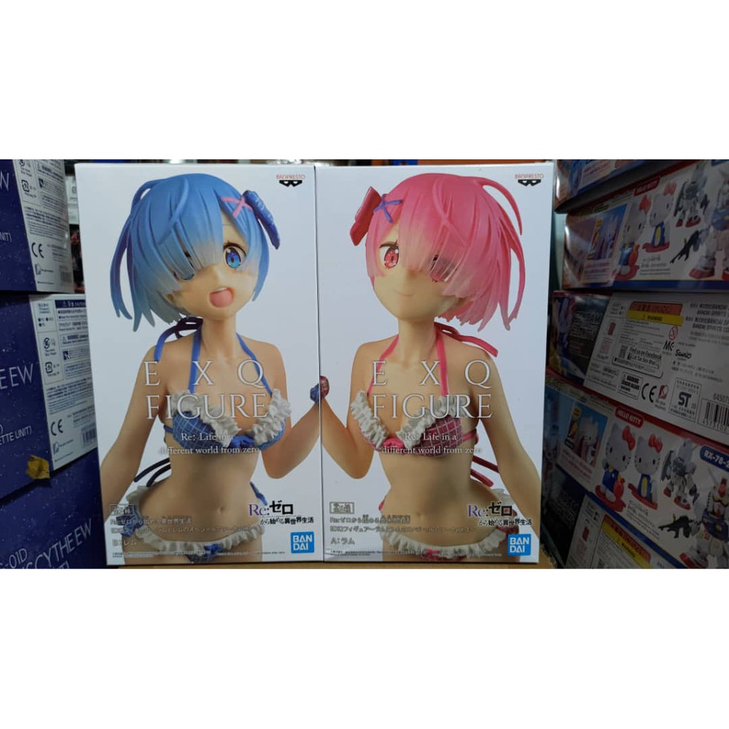 (Original Banpresto) EXQ RE:Zero Special Assort Vol. 3 - Rem & Ram | Shopee Malaysia