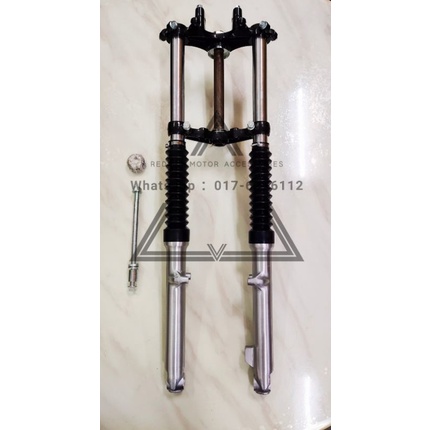 Honda CG125 Front Fork Custom Lebar Cafe Racer Style PNP Set | Shopee ...