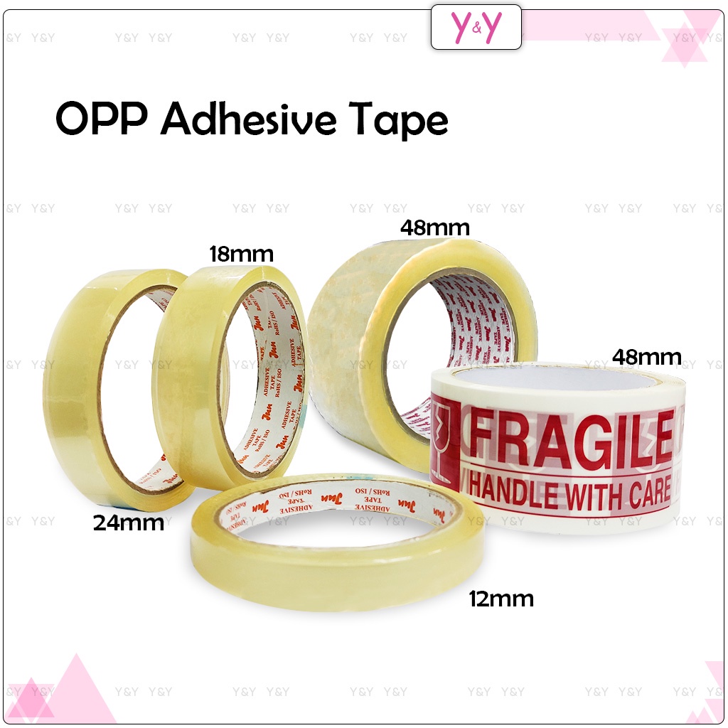 OPP Adhesive Transparent / Printing Packaging Tape / Fragile Tape ...