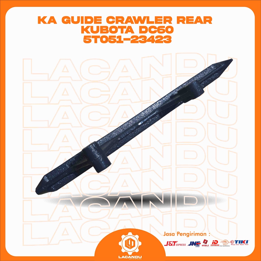 Ka GUIDE CRAWLER REAR KUBOTA DC 60 5T051-32423 FOR COMBINE HARVESTER ...