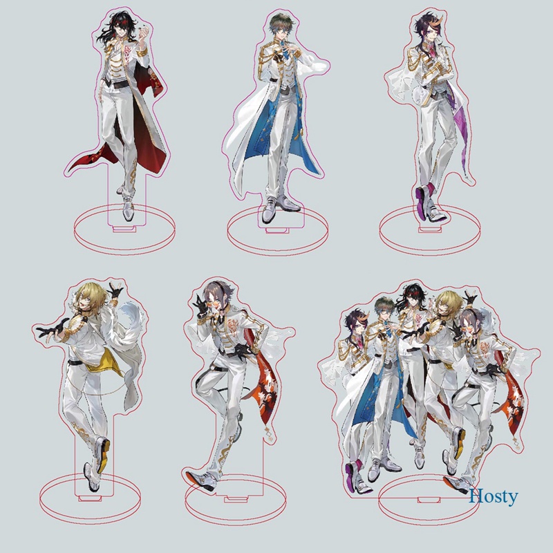 Hosty Hoholive Vtuber Luxiem Acrylic Stands Cartoon Character Voc Ike ...