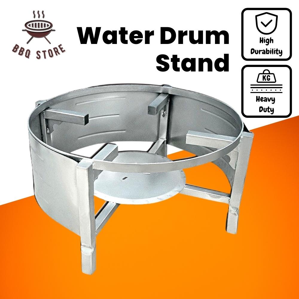 BBQ Store Big Heavy Duty Soup Pots Bucket Tong Boiler Water Drum Stand ...