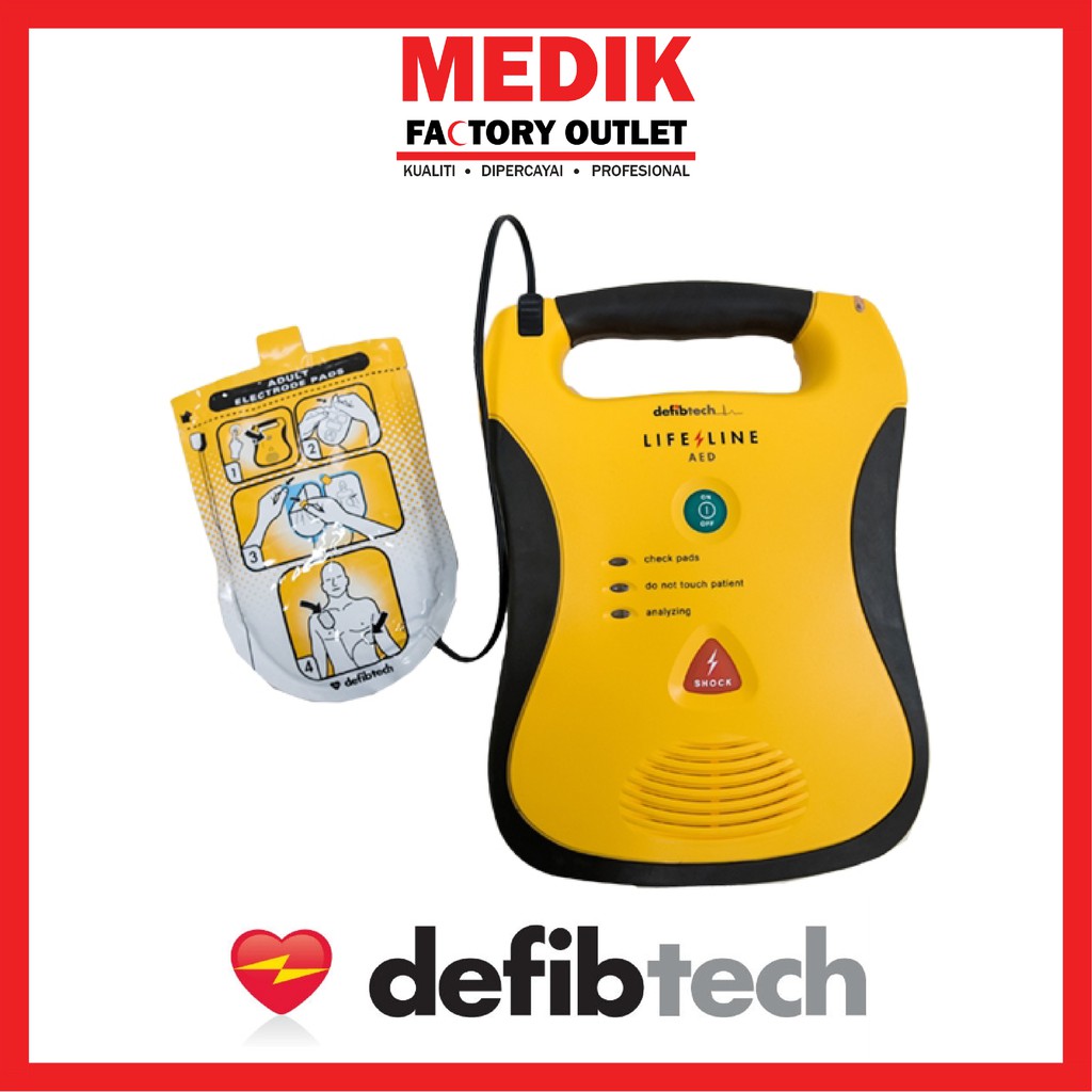 DDU-100E Defibtech (Lifeline Semi Auto AED) | Shopee Malaysia