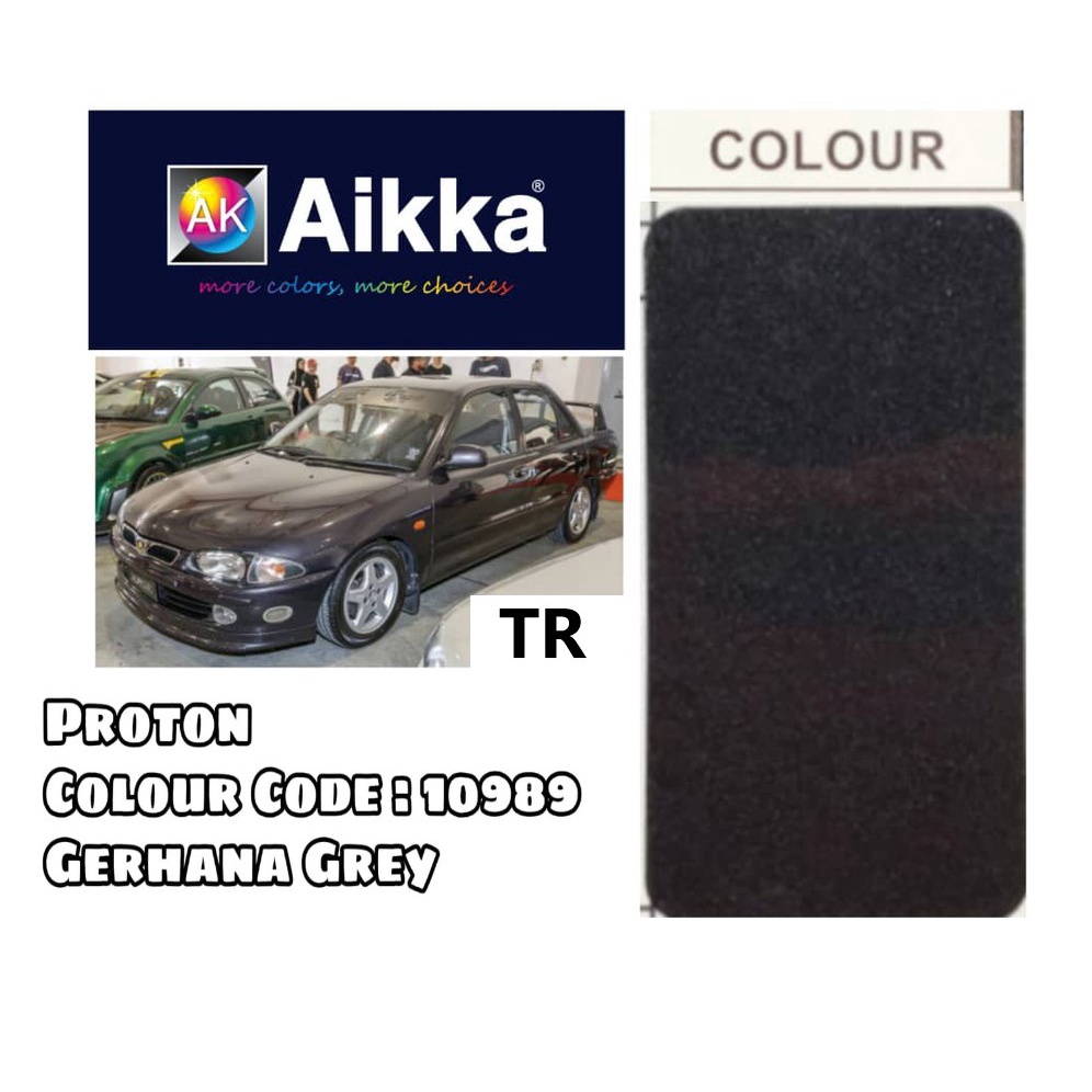 PROTON WIRA 10989 GERHANA GREY 2K AUTOMOTIVE PAINT | Shopee Malaysia