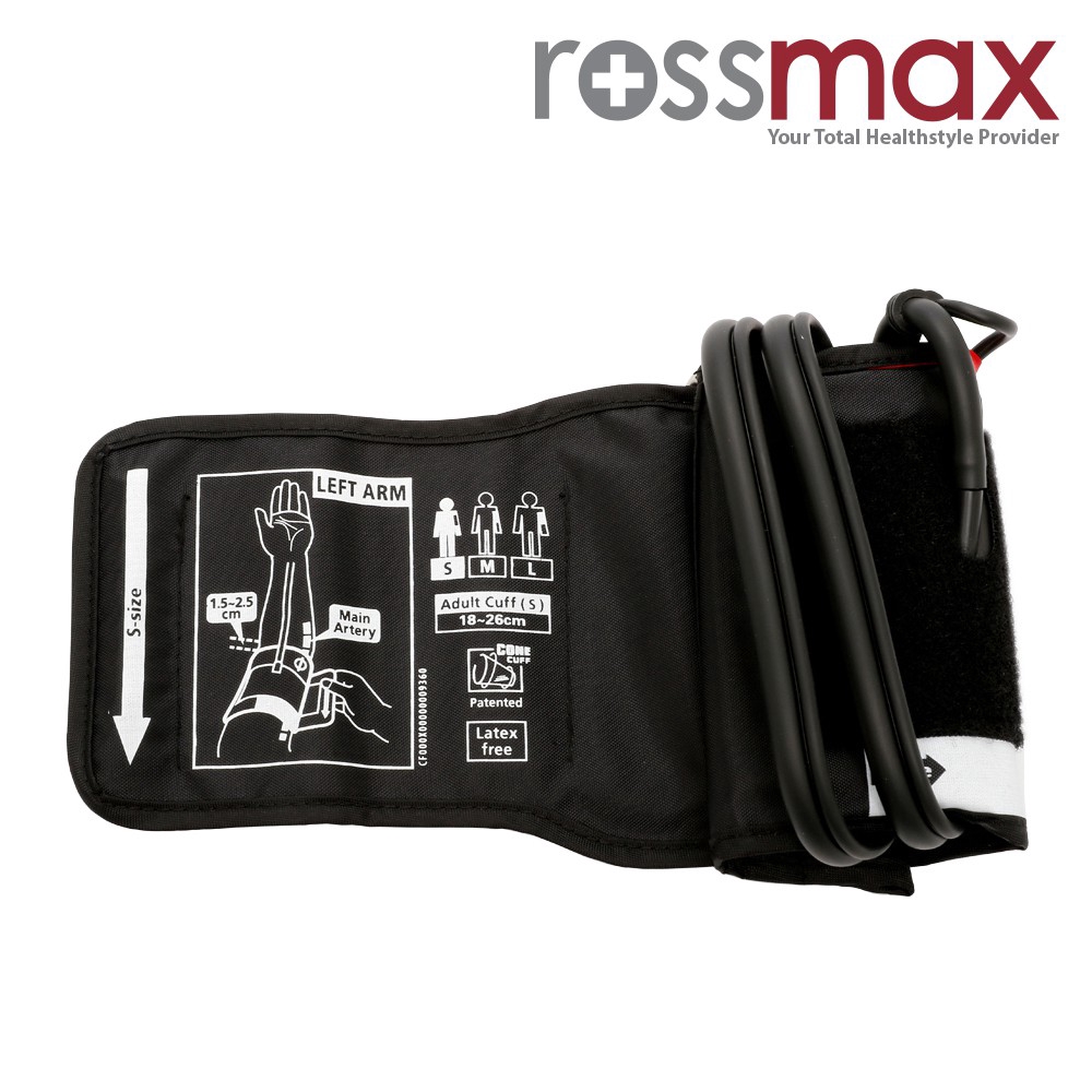 Rossmax Blood Pressure Cone Cuff 4 Sizes ( S / M / L / Universal ...