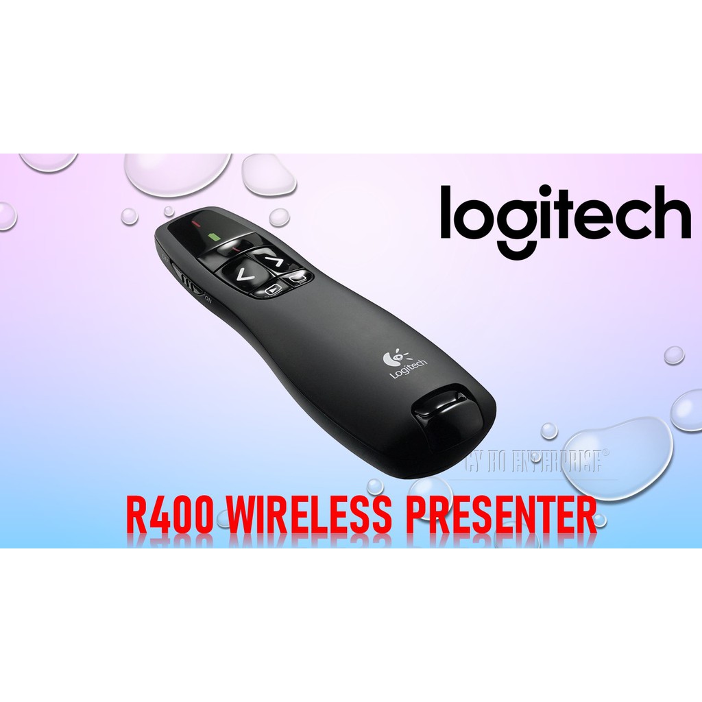 Logitech R400 Wireless Laser Presentation Remote | Shopee Malaysia