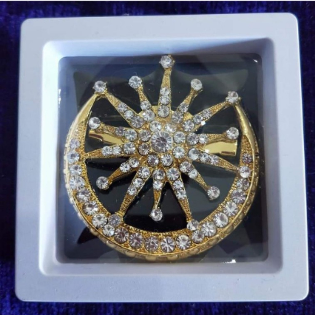 Dokoh Songkok Nikah Bulan Bintang | Kerongsang Songkok Nikah MB ...