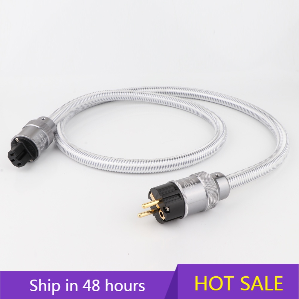 Hot Sale KRELL Pure Copper CRYO-156 Power Plug HIFI EU Schuko AC Power ...