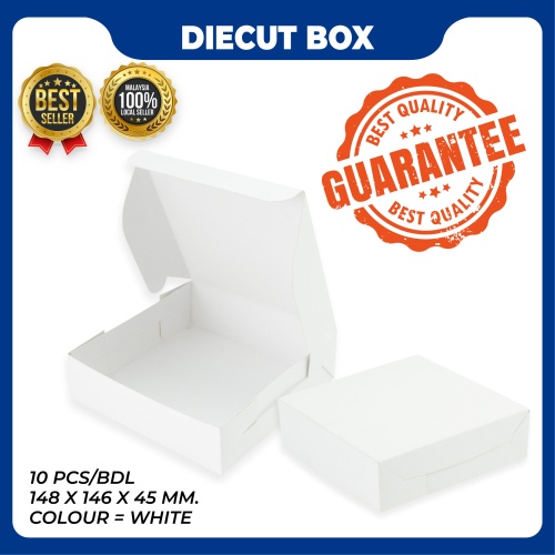 Small Box / Card Box - 148 x 146 x 45 mm (10 pcs) | Shopee Malaysia