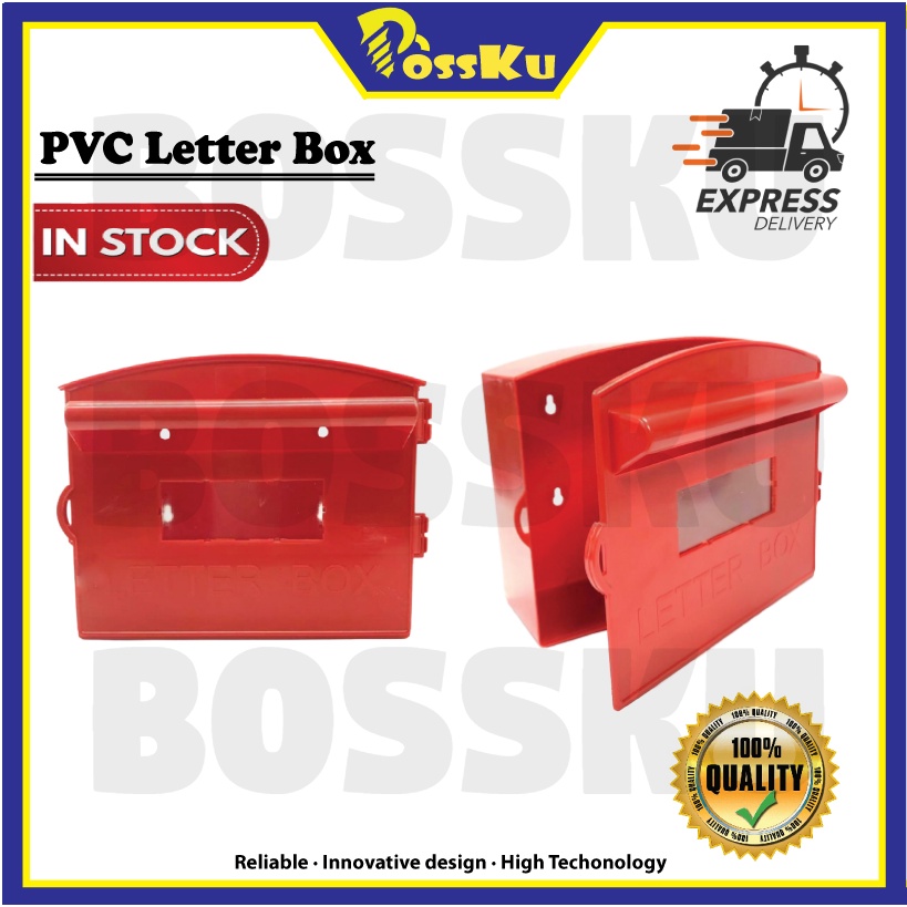 PVC Letter Box (RED) - 100% Original | Shopee Malaysia