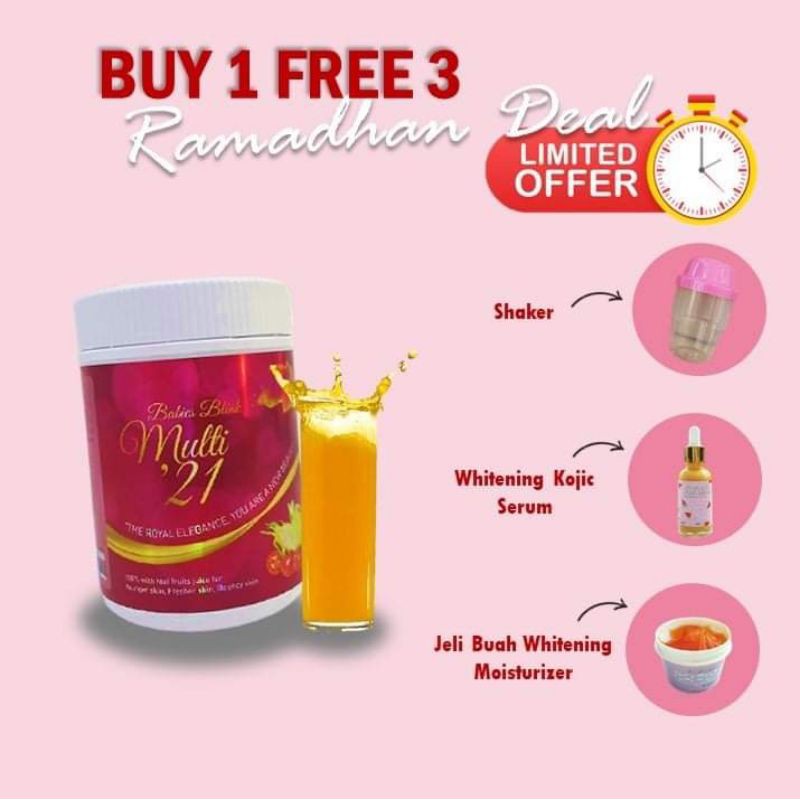 🔥🔥PROMOSI🔥🔥 BELI MULTI'21 DAPAT 3 FREE GIFT 🔥🔥 | Shopee Malaysia