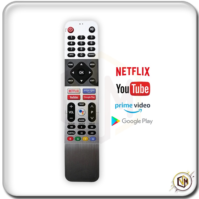 SKYWORTH REPLACEMENT SMART TV LED REMOTE CONTROL YOUTUBE NETFLIX PRIME ...