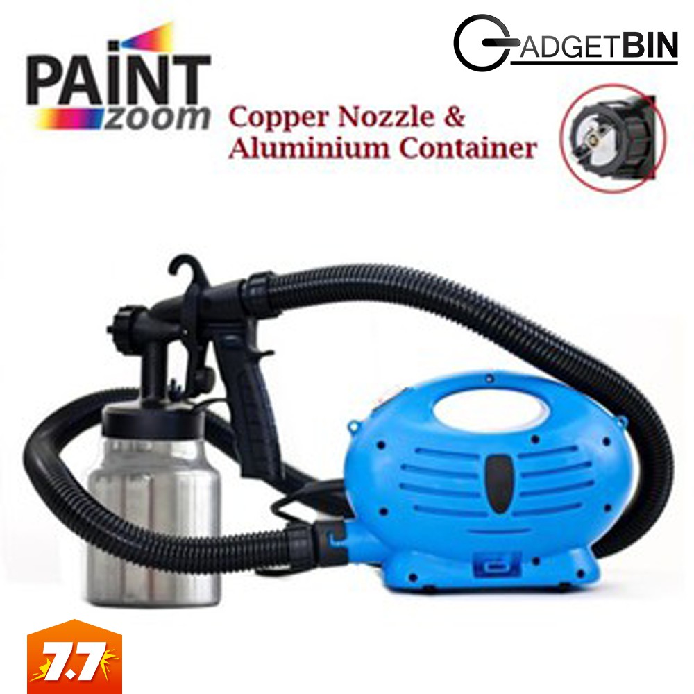 Dimam Paint Zoom Plus Electric Spray Gun Upgraded Copper Nozzle ...