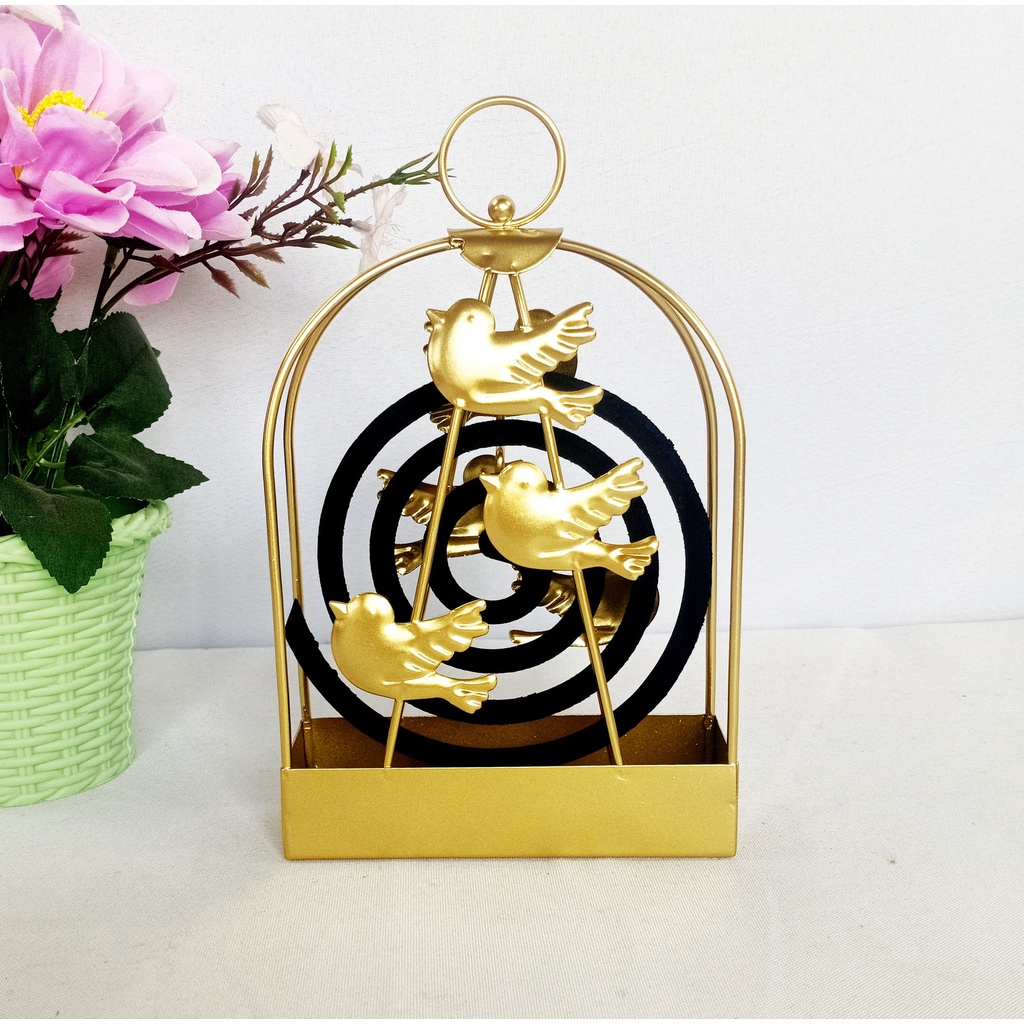 Birdcage Mosquito Coil Rack Mosquito Coil Plate Fireproof Connection ...