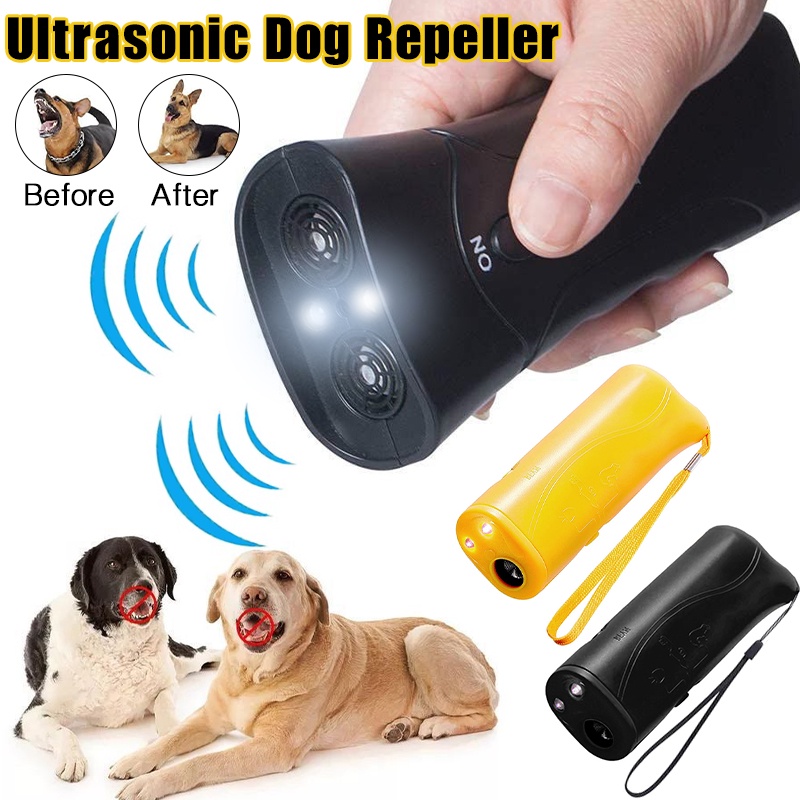 New Ultrasonic Dog Chaser Stop Aggressive Animal Attacks Repeller ...