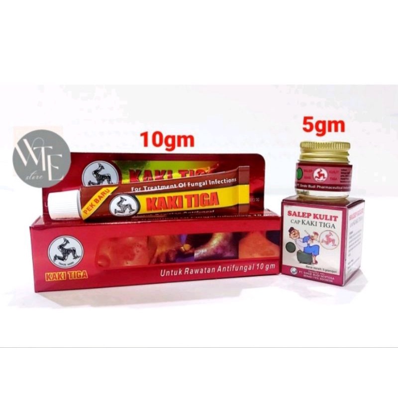 Krim Kurap Cap Kaki Tiga 5gm/10gm | Shopee Malaysia