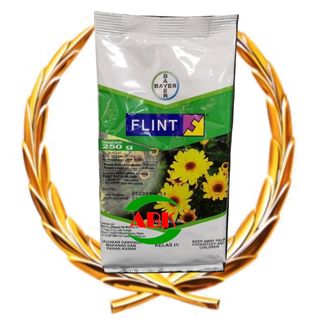 [OFFICIAL SELLER] BAYER FLINT (250GM) FUNGICIDE KULAT HAWAR KULAPOK ...