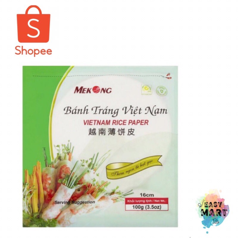 MEKONG VIETNAM RICE PAPER (100g-16Cm ) | Shopee Malaysia