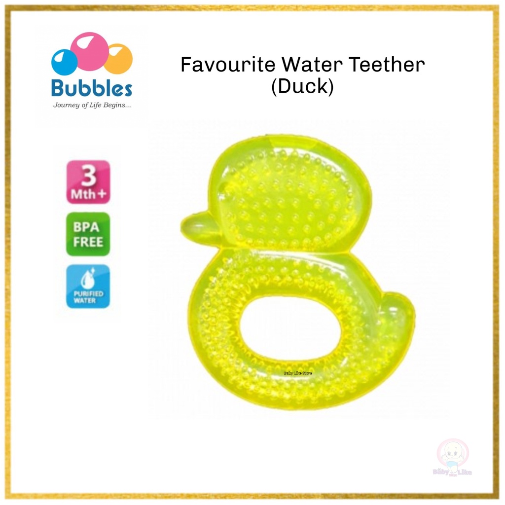 Bubbles Favourite Water Teether (Hand/Star/Duck) | Shopee Malaysia