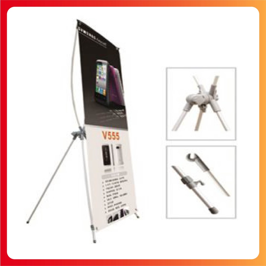 [Standee X] High Quality X-Shaped Display Shelf (Adjustable Size ...