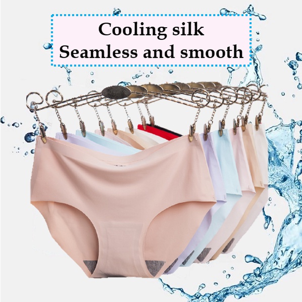Kain licin Lancar Underwear Seamless 无痕内裤 cold 清凉 sejuk Seluar dalam ...