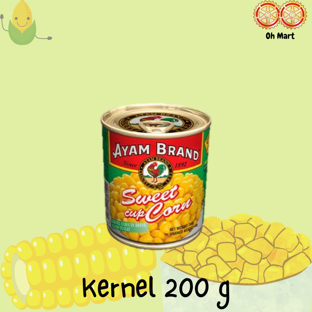Ayam Brand Jagung Manis/ Sweet Cup Corn -425g /200g | Shopee Malaysia
