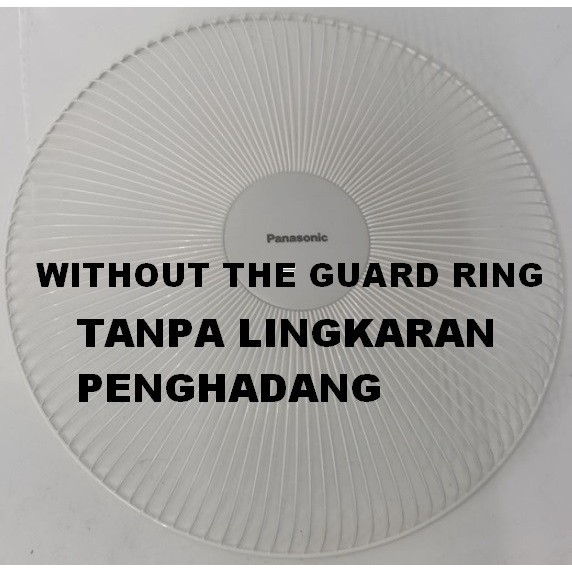 Original White Colour Panasonic KDK Front Guard And Rear Guard For ...