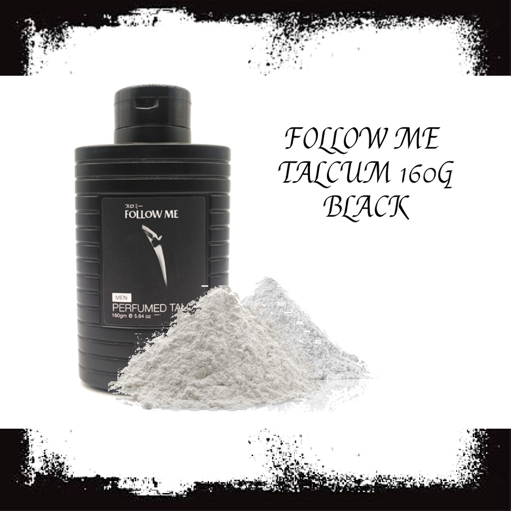 Follow Me Men Powder 160g ( Red / Black ) Bedak Wangi Talc Scented Talcum | Shopee Malaysia