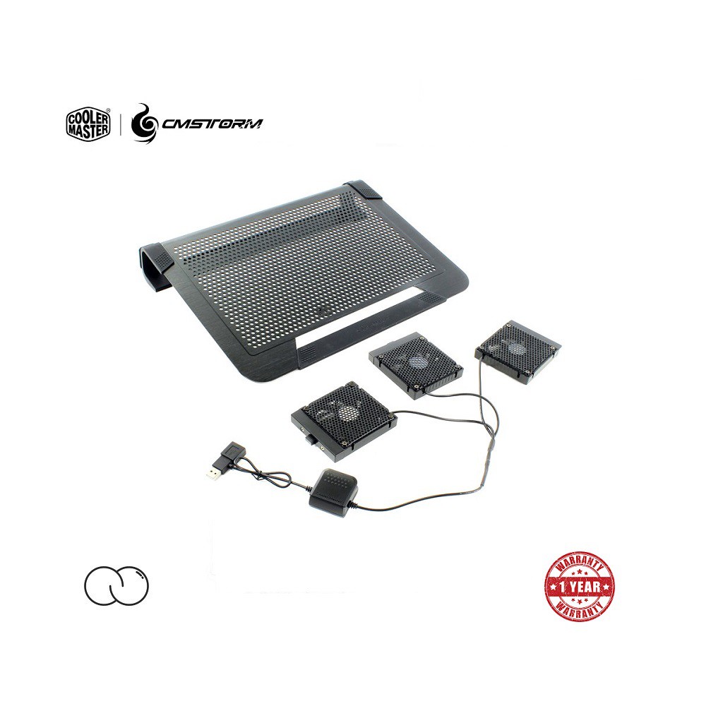 Cooler Master Notepal U3 PLUS Cooler Pad / Notebook / Laptop Cooling ...