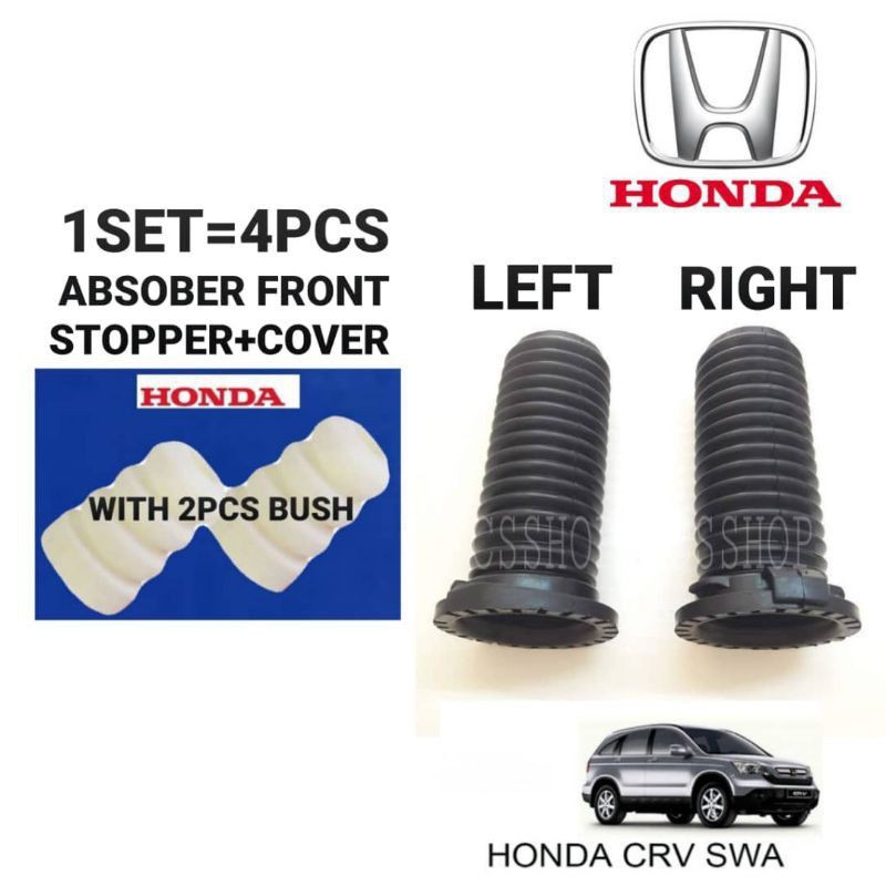 OEM HONDA CRV SWA / TOA ABSORBER COVER AND BUSH SET FRONT SUSPENSION | Shopee Malaysia