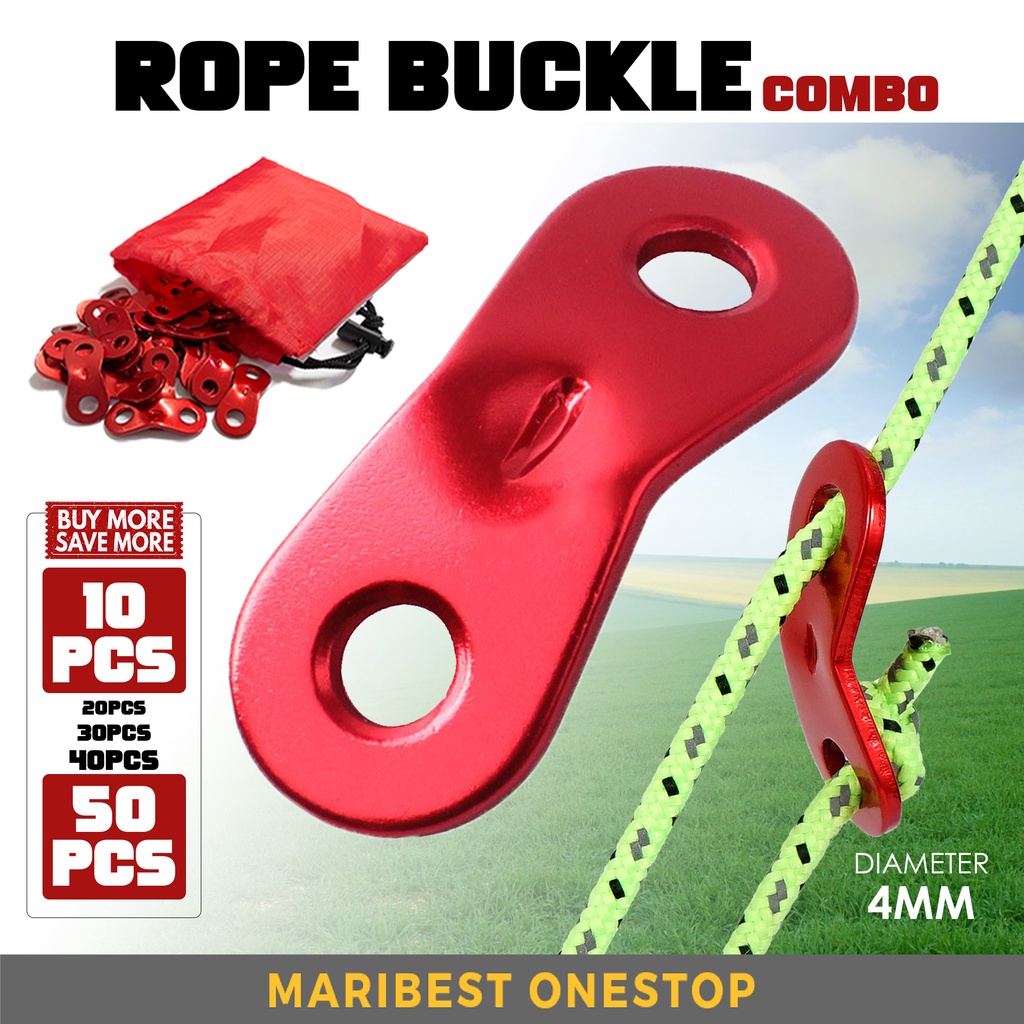 Aluminium Wind Rope Stopper Rope Buckle Camping Tent Rope Adjuster Wind ...