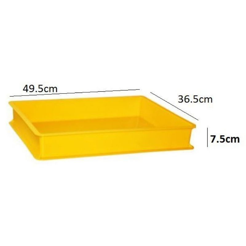Plastic Yellow Tray /Basin kuning/Yellow Plastic Cake Tray / Bread Tray ...