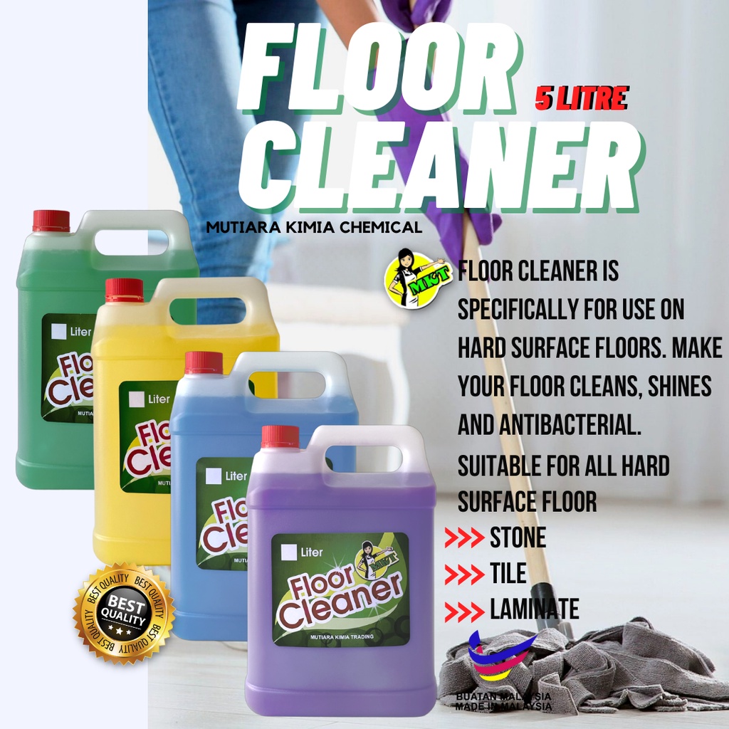 MKT 5L Concentrated Floor Cleaner multipurpose Antibacterial floor ...